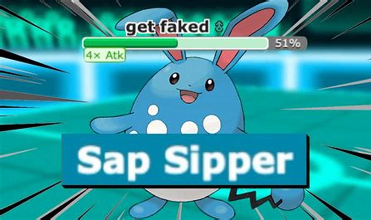 Sap Sipper Pokemon: Grass Immunity & More!