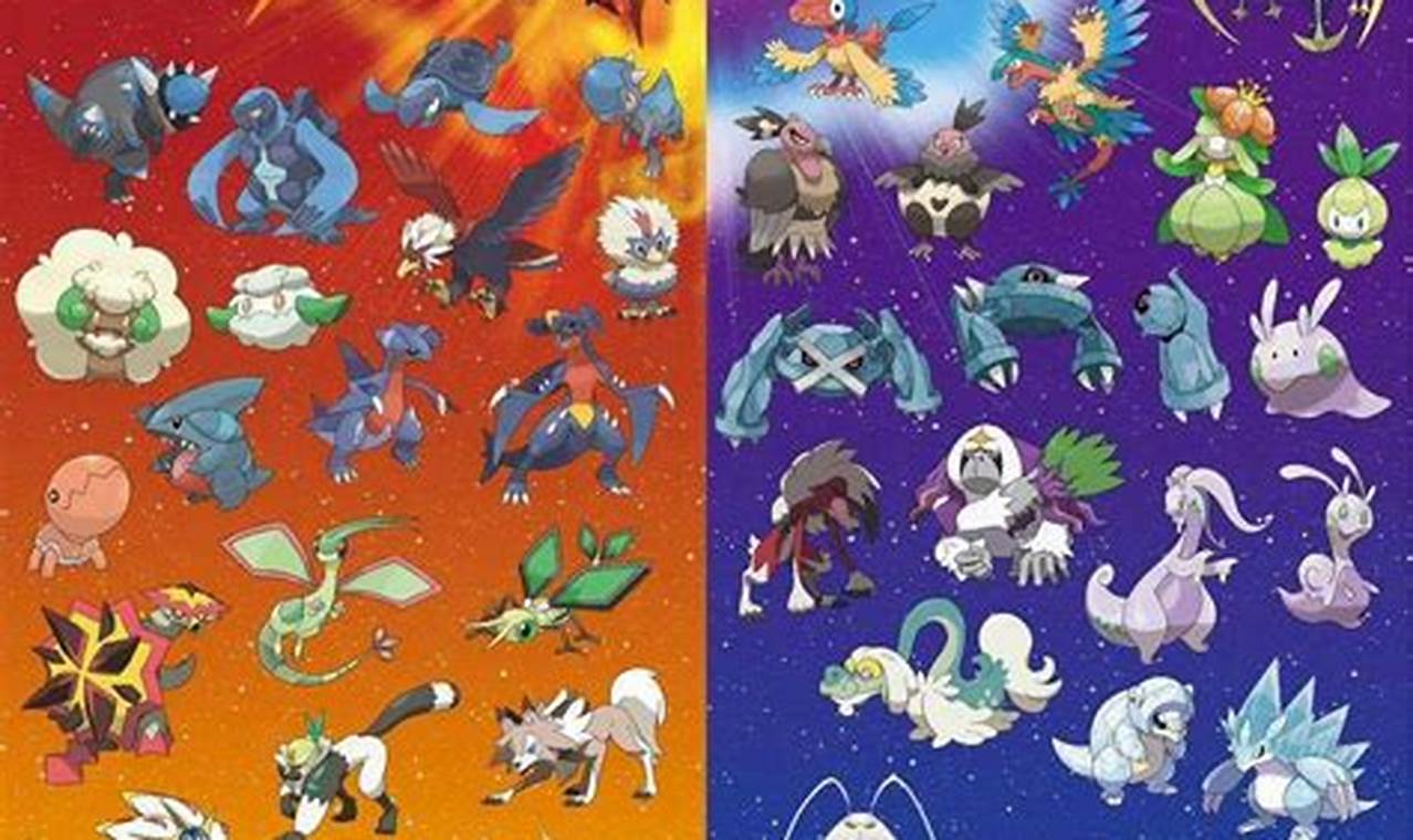 Sun & Moon: Major Pokemon Differences & Exclusives