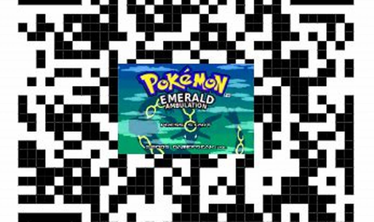 Download Pokemon Black 2 CIA: QR Code & Risks?