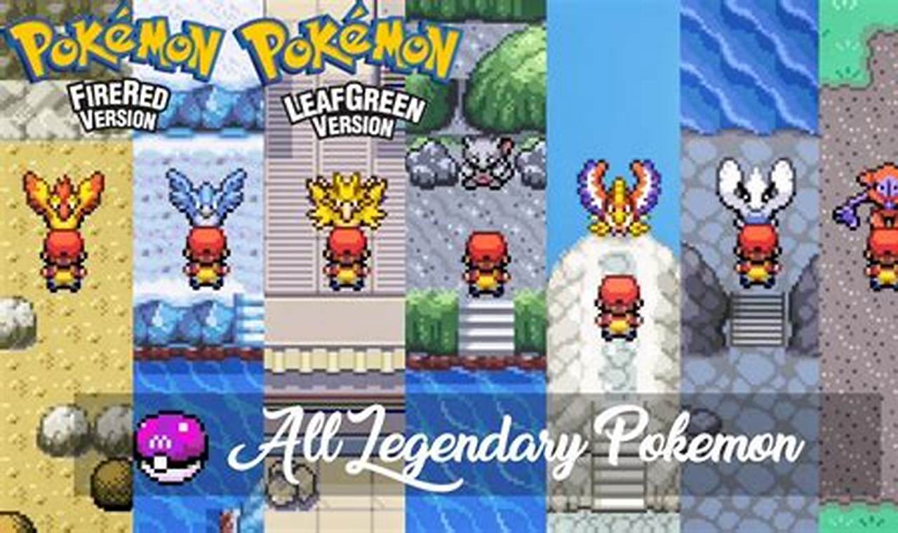 Catch 'Em All: Pokemon Fire Red Legendary Guide