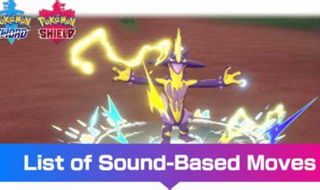 Guide to Pokemon Sound Moves: Power & Strategy!