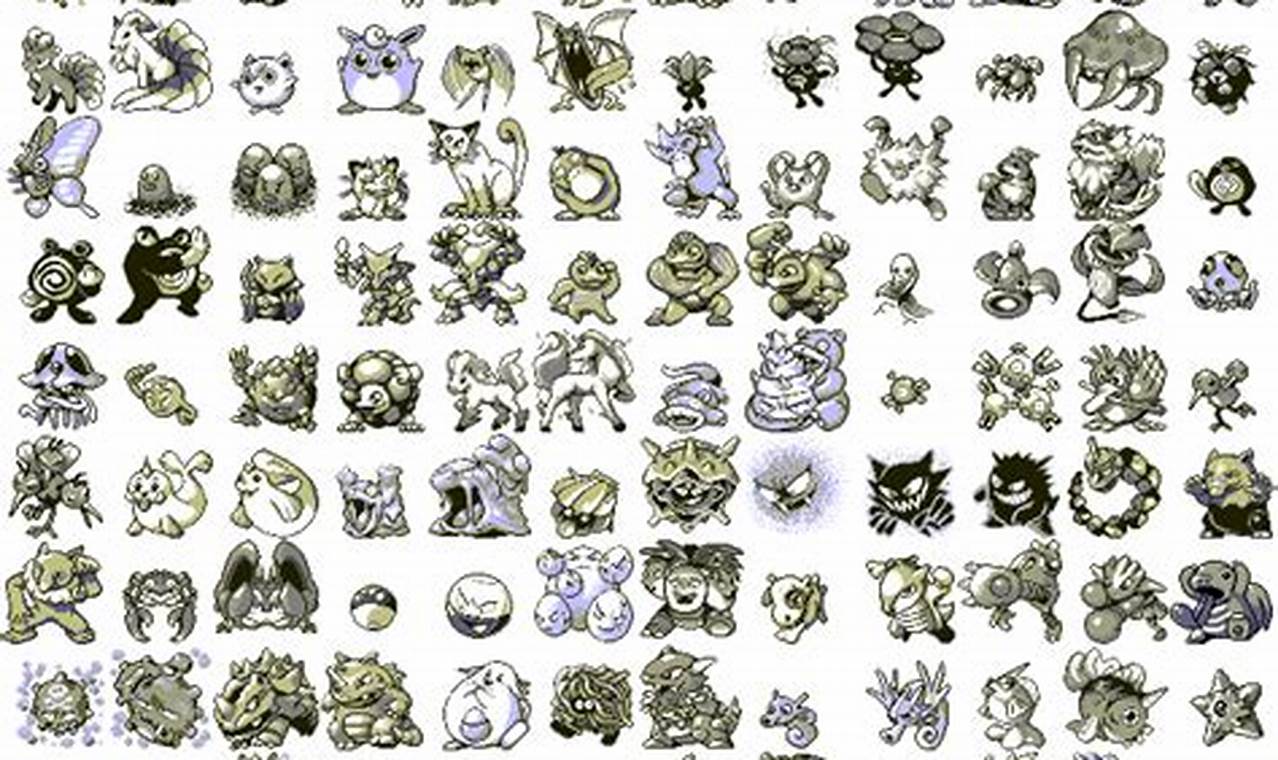 Retro Pokemon: Blue Sprites & Graphics Secrets