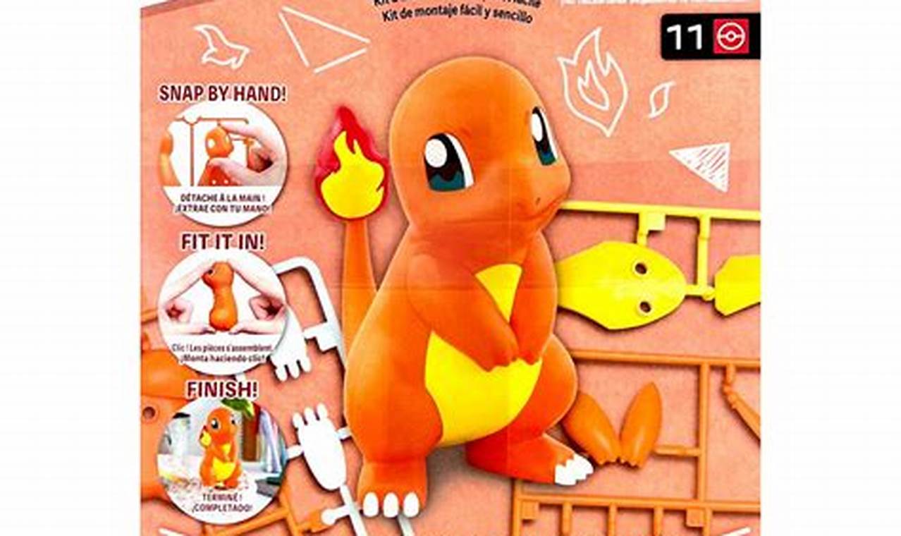 Build Your Own: Pokemon Model Kits for Display!