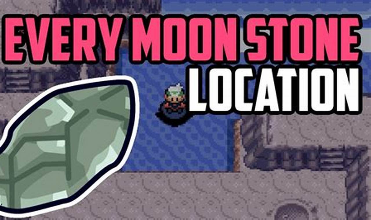Guide: Moon Stone Pokemon Emerald - Locations & Uses!