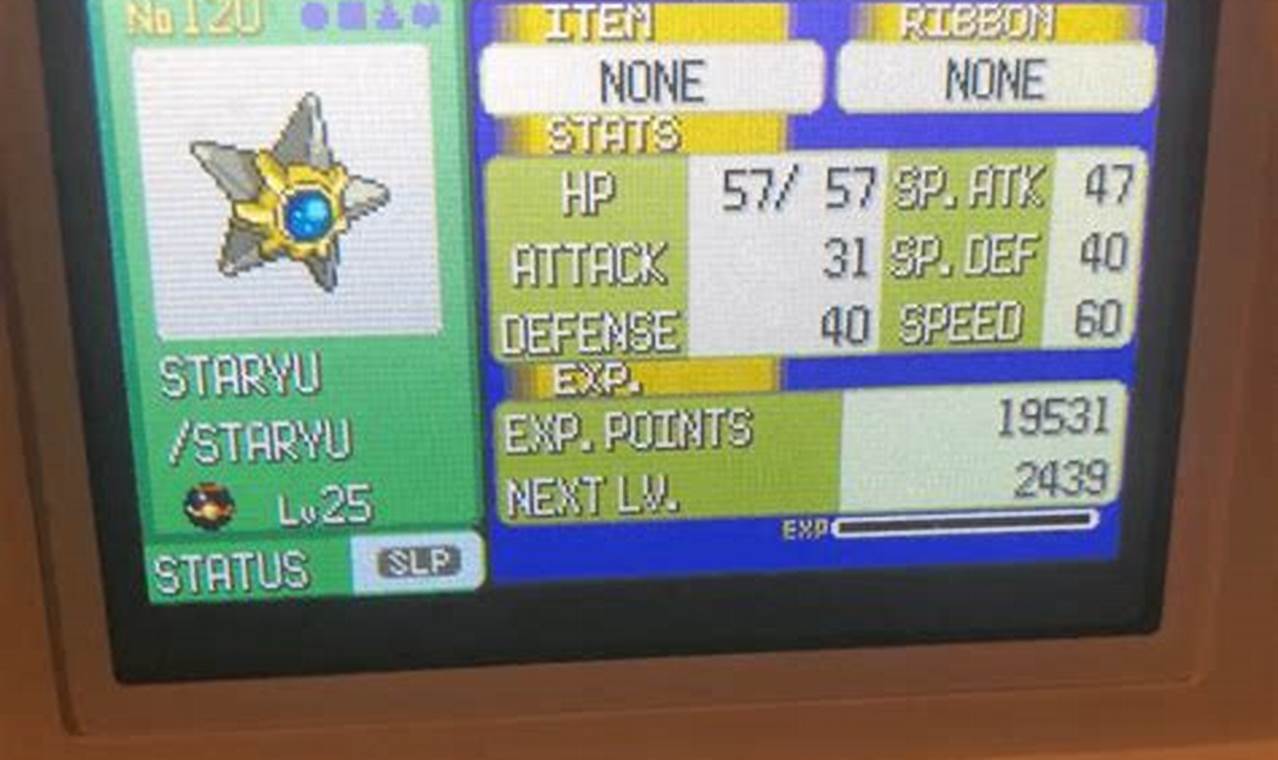 Pokemon Natural Cure