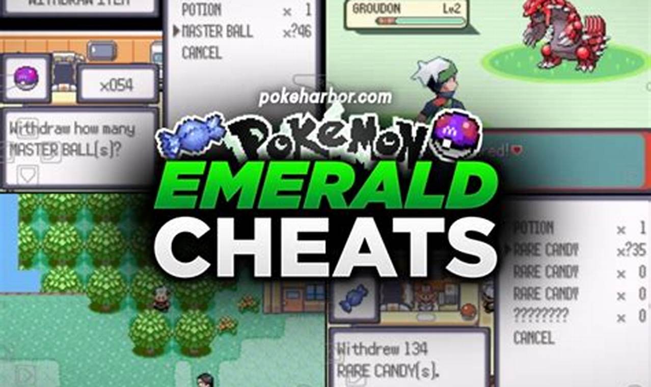 Guide: Emerald Shiny Pokemon Cheat Codes & Methods