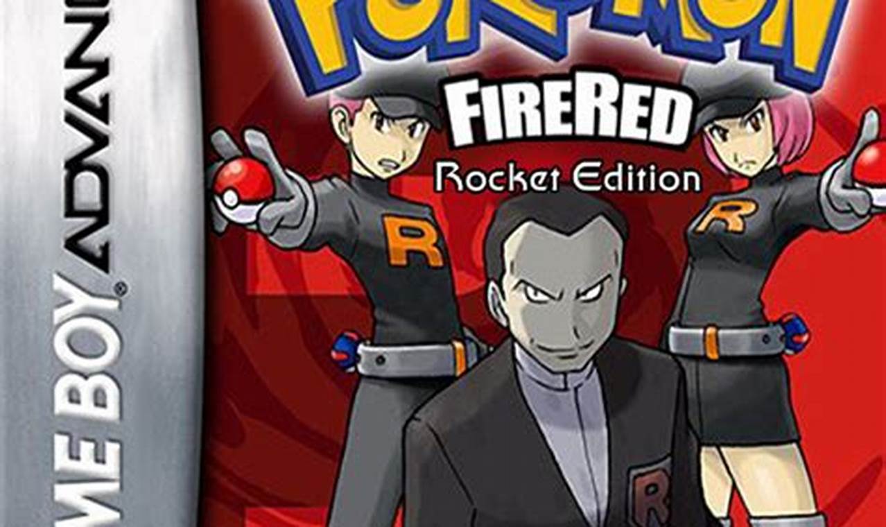 Play! Pokmon FireRed Rocket Edition ROM + Mod Guide