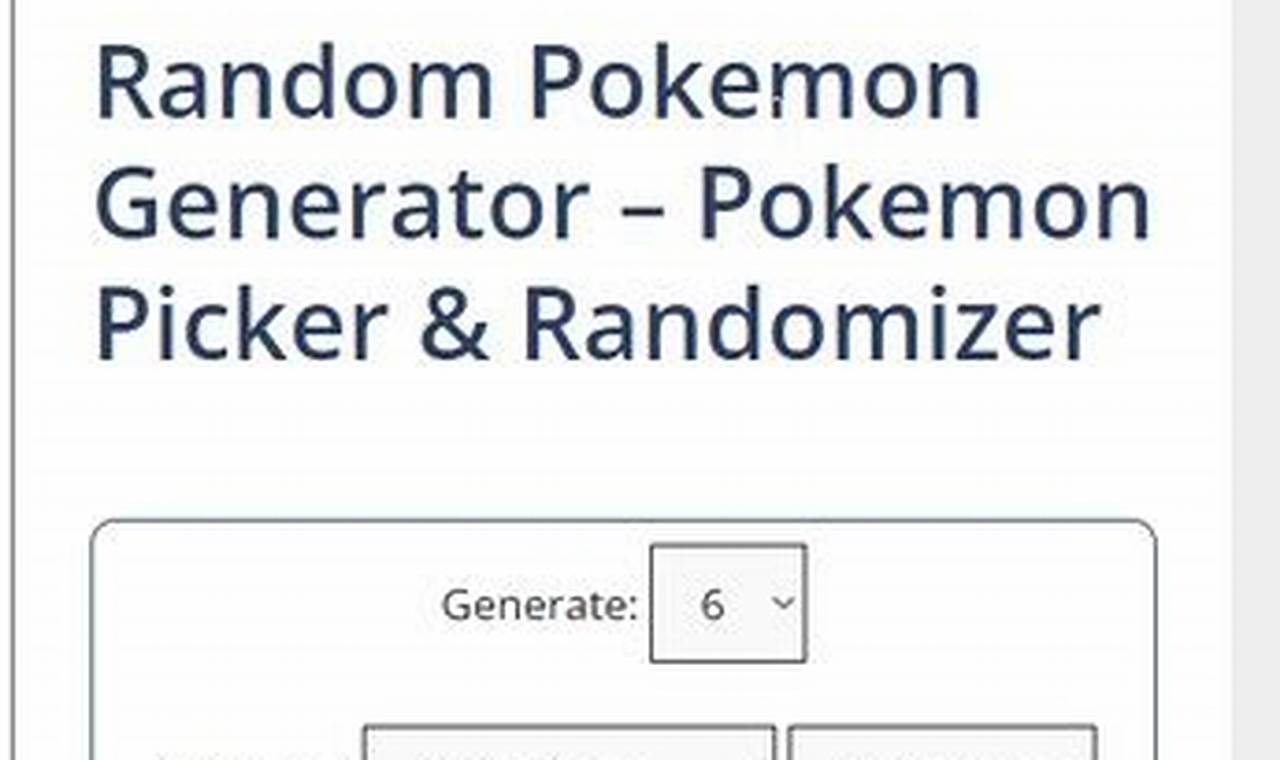 Best Pokmon Randomizer Generator Guide (New Seeds!)